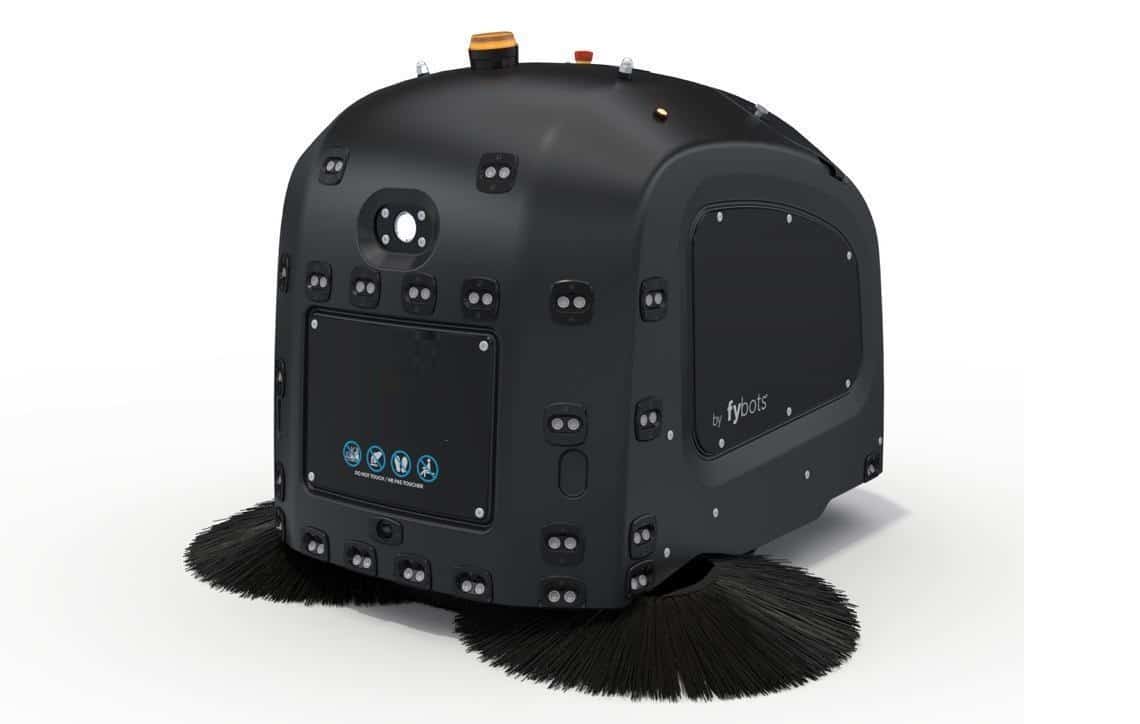 Industrial Robot Sweeper - Fybots SweepXL To Hire Or Buy