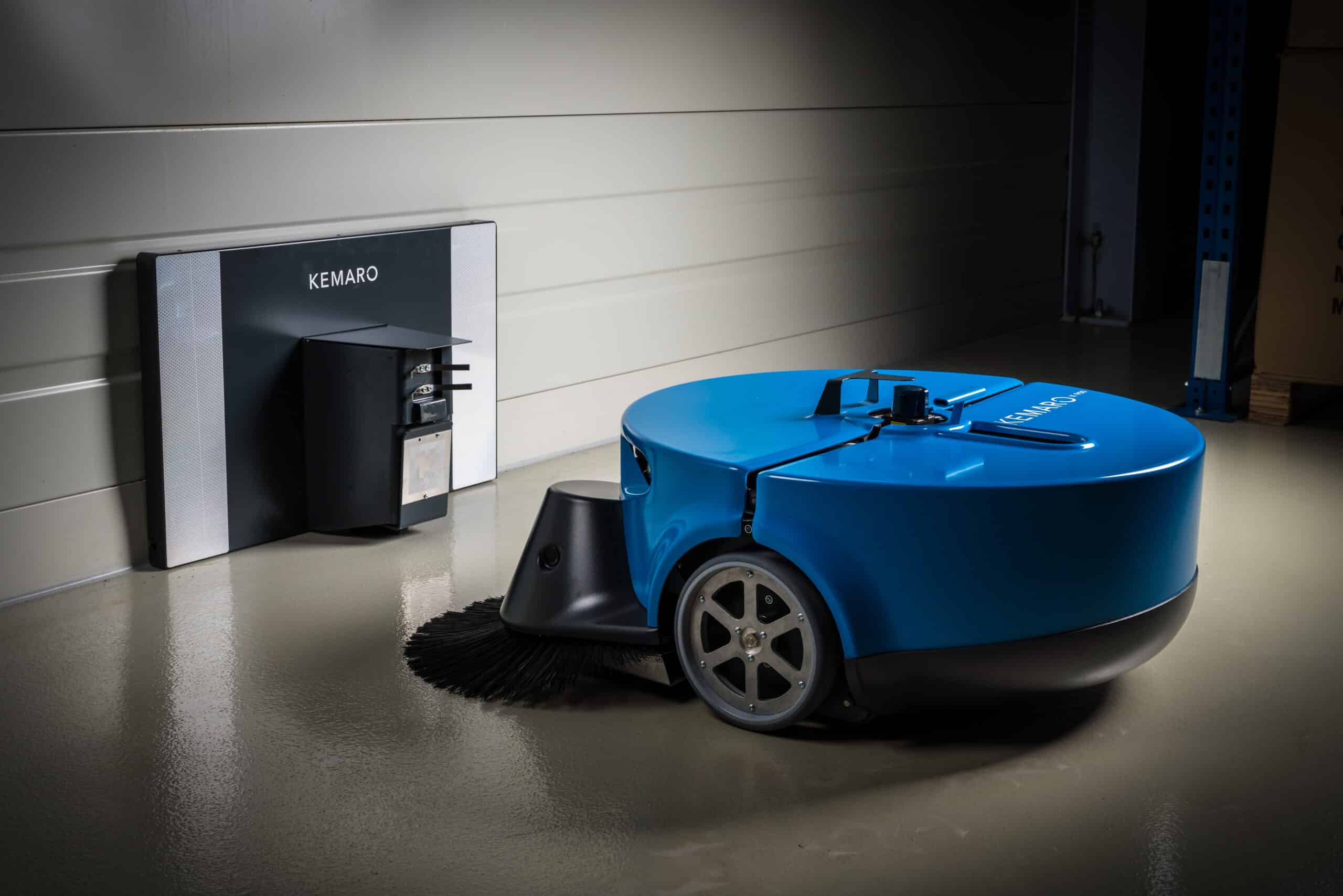 Robot Floor Sweeper K900 - Industrial Floor Cleaner Robot