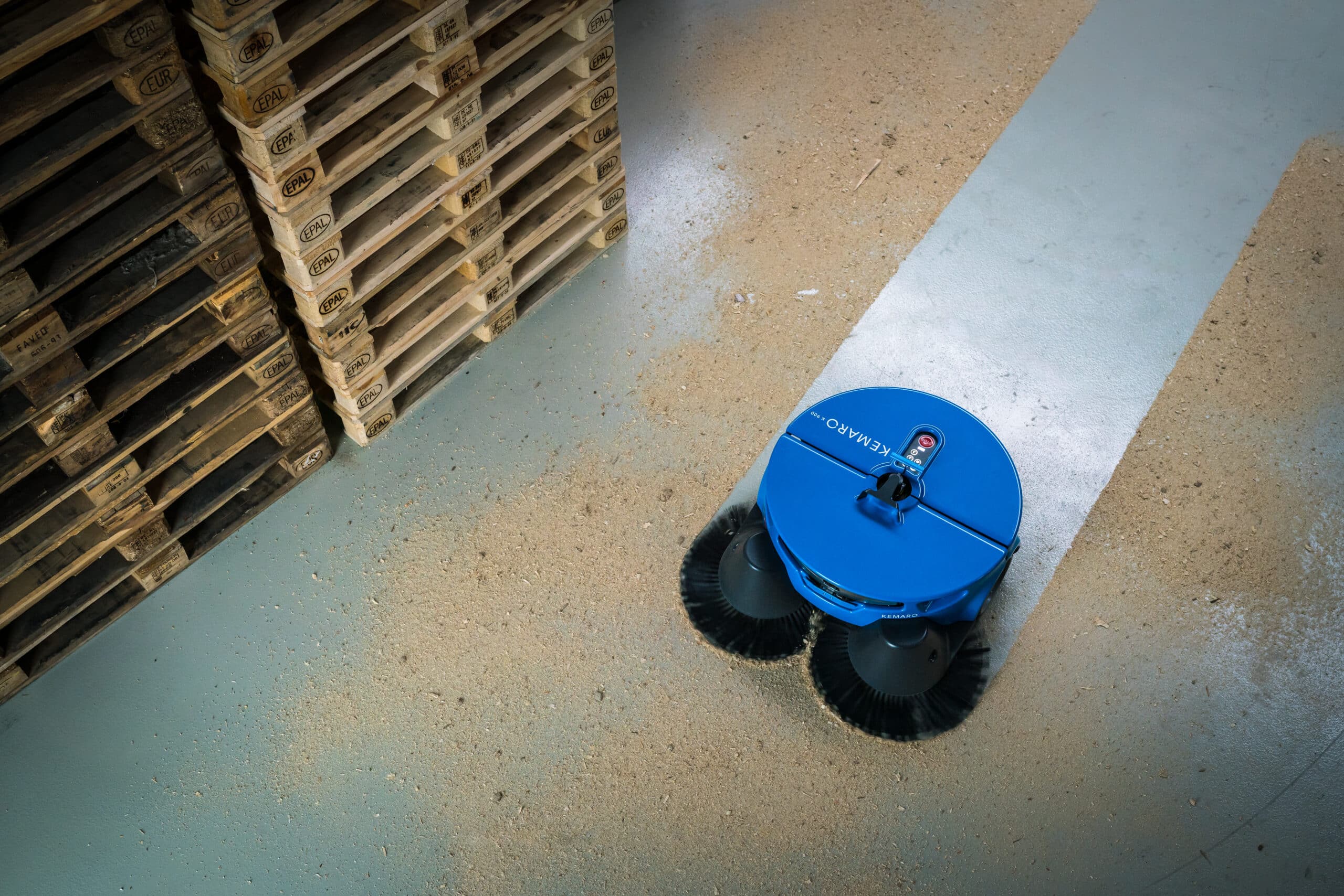 Robot Floor Sweeper K900 - Industrial Floor Cleaner Robot