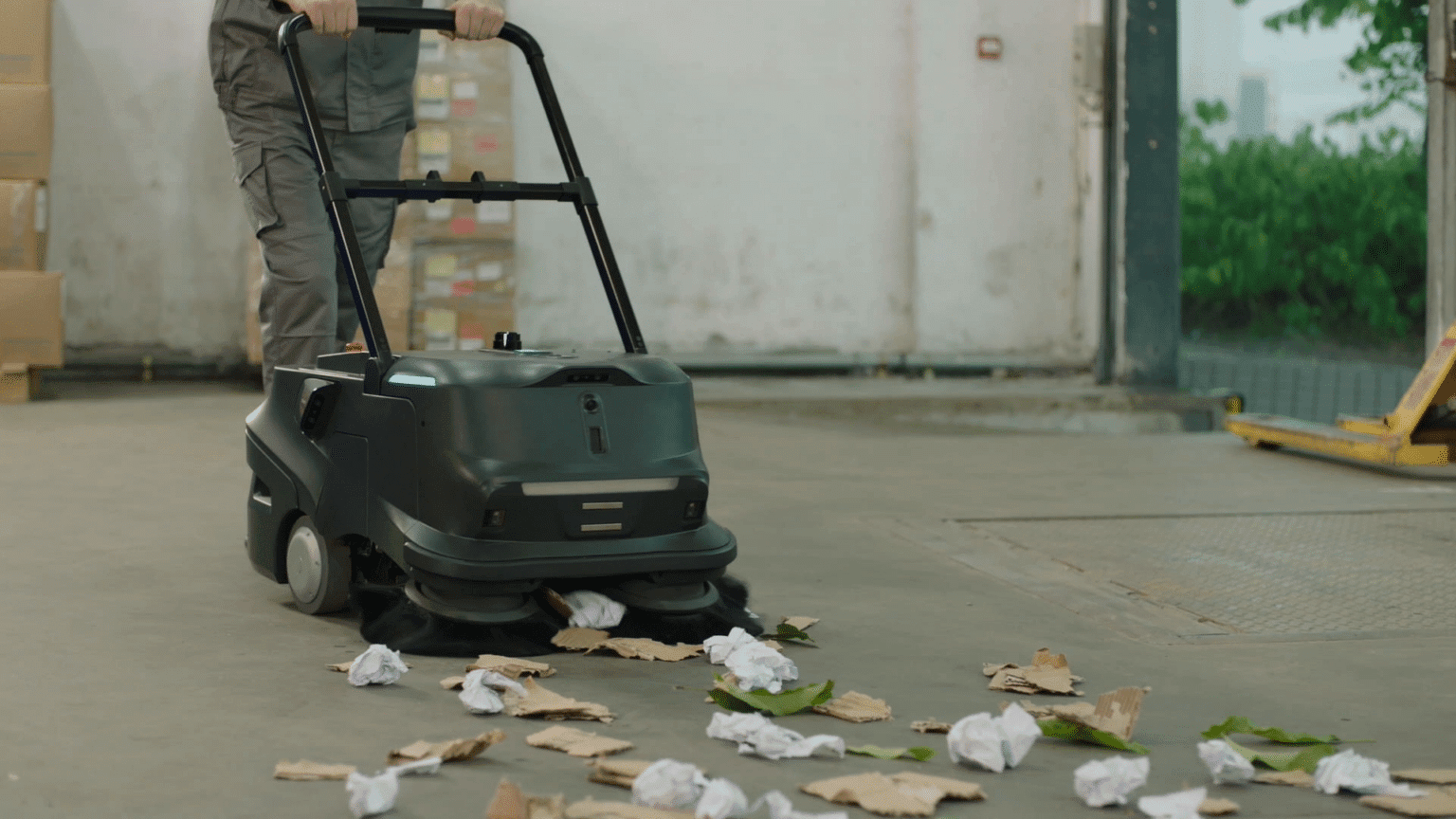 Is A Warehouse Sweeper Worth It? Cost Vs Manual Cleaning - Crescent ...